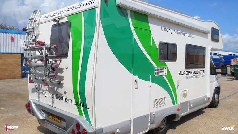 Motorhome Graphics, Campervan Signwriting, Motorhome Stickers ...